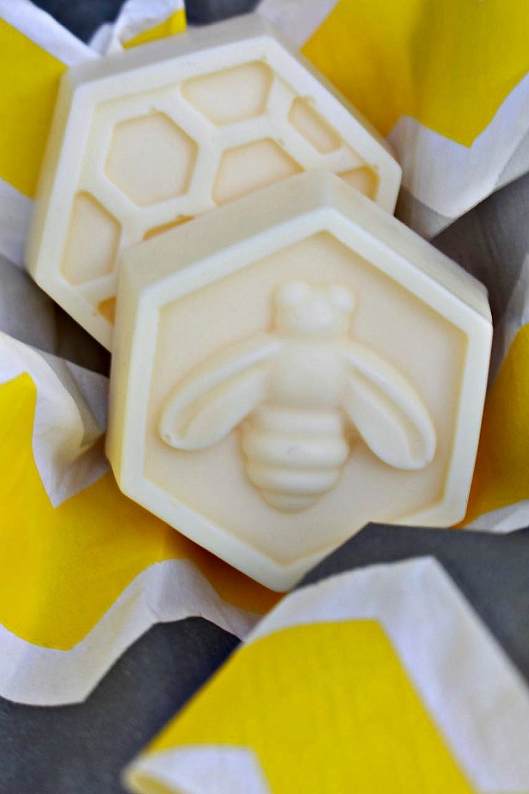 DIY Scented Bee Soaps - 2 Bees in a Pod