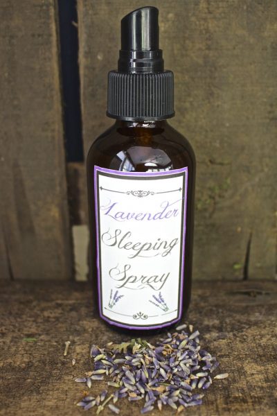 How to Make Soothing Lavender Sleep Spray - 2 Bees in a Pod