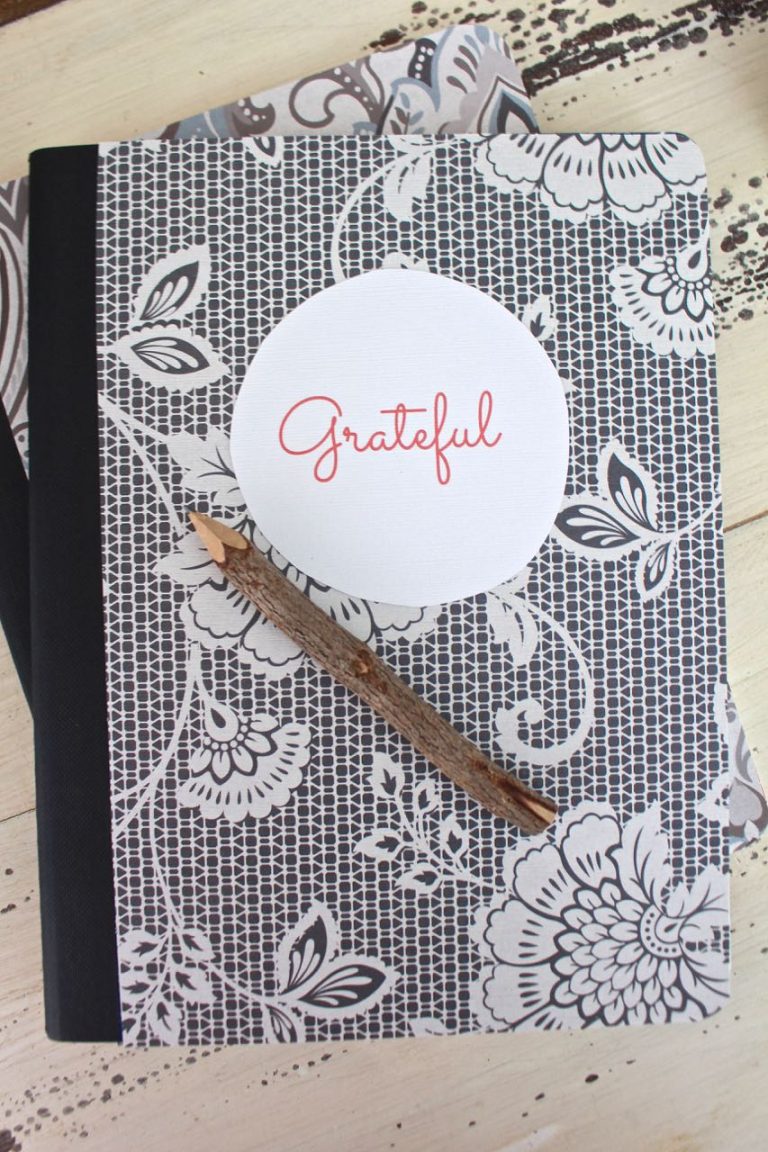 DIY Journal from a Composition Notebook - 2 Bees in a Pod