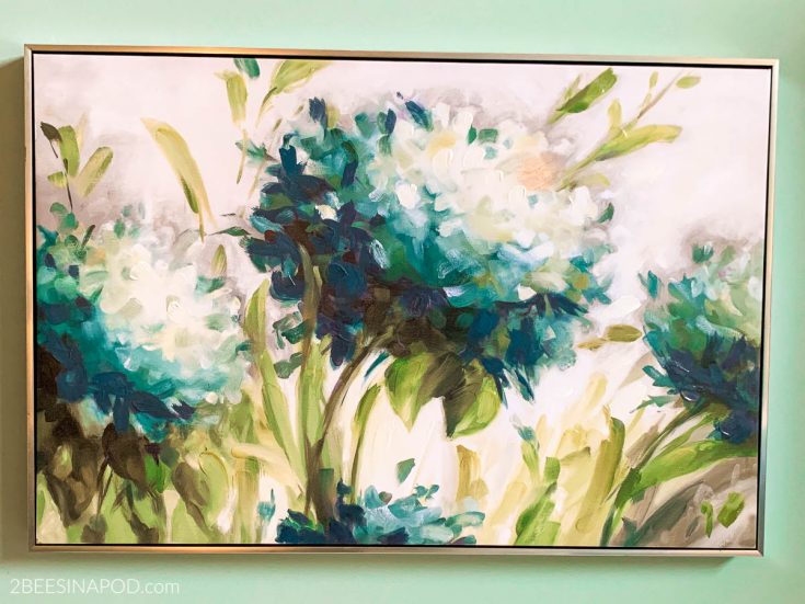 Painting Over a Canvas Print - 2 Bees in a Pod